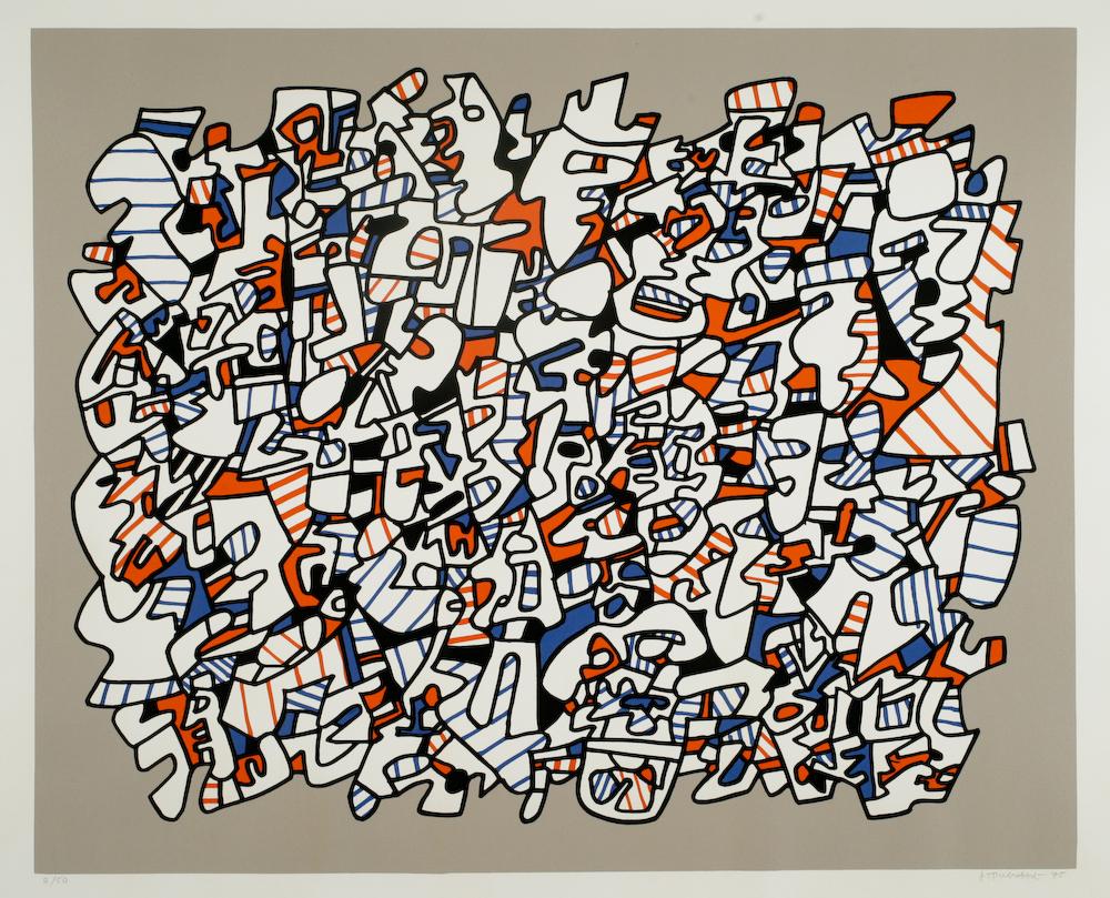 Jean Dubuffet - Jean Dubuffet - Le Gitan - Original Screenprint For ...