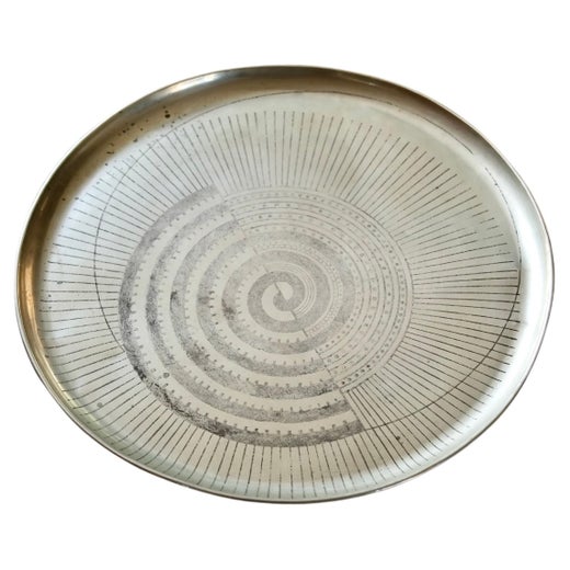 Jean Dunand Dinanderie Tray, Circa 1925 For Sale at 1stDibs