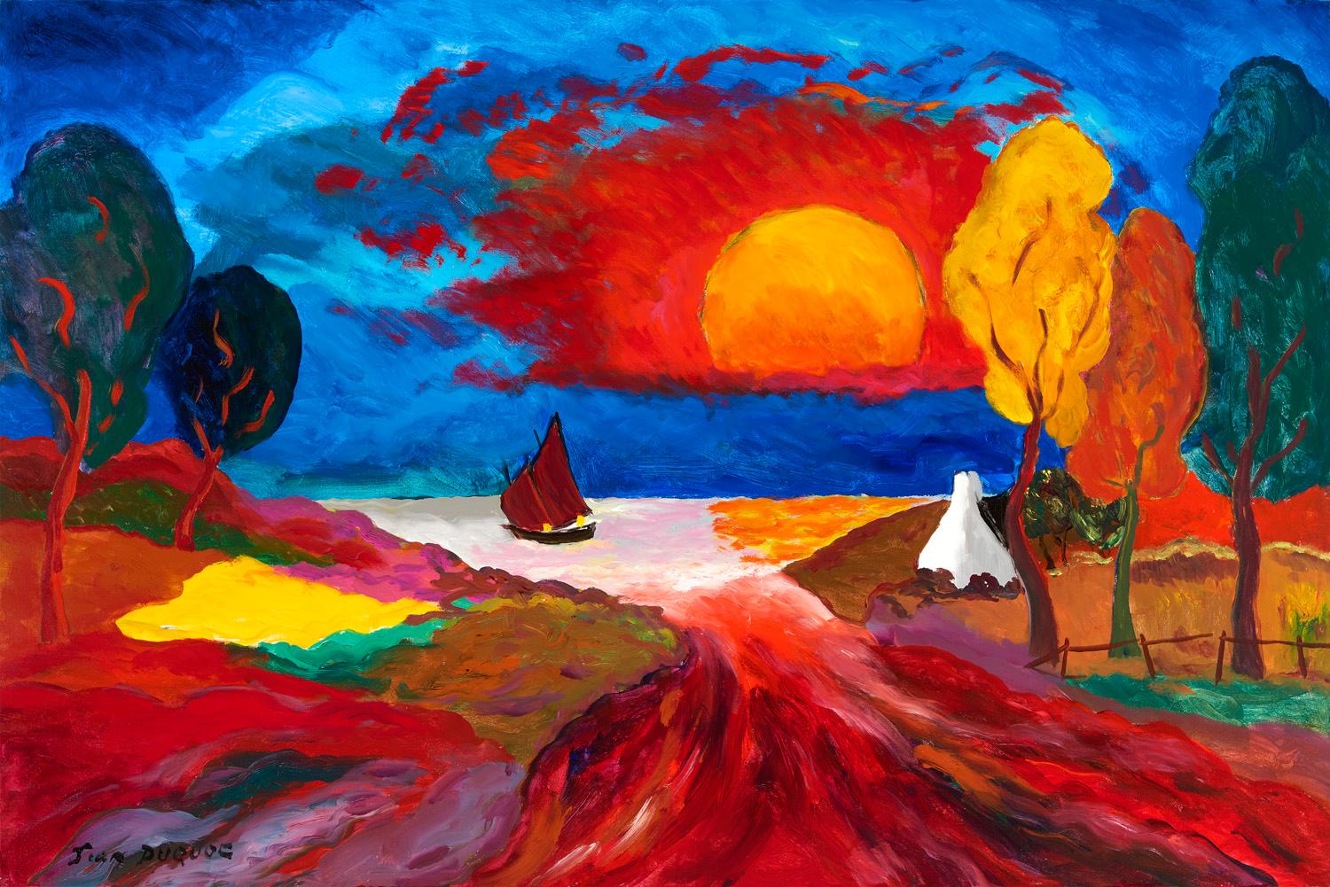 Jean Duquoc - "Nature benie par le soleil" - France, Brittany ...