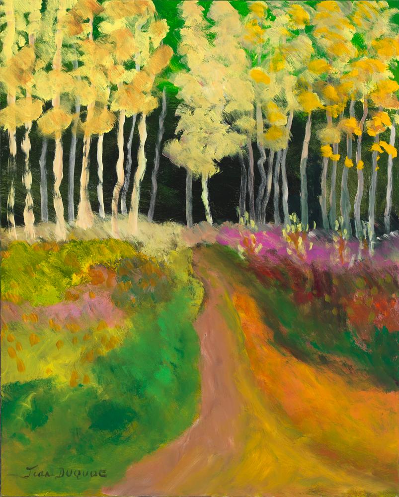 Reginald K. Gee - "Directions Park (The Fall Collection)," Acrylic ...