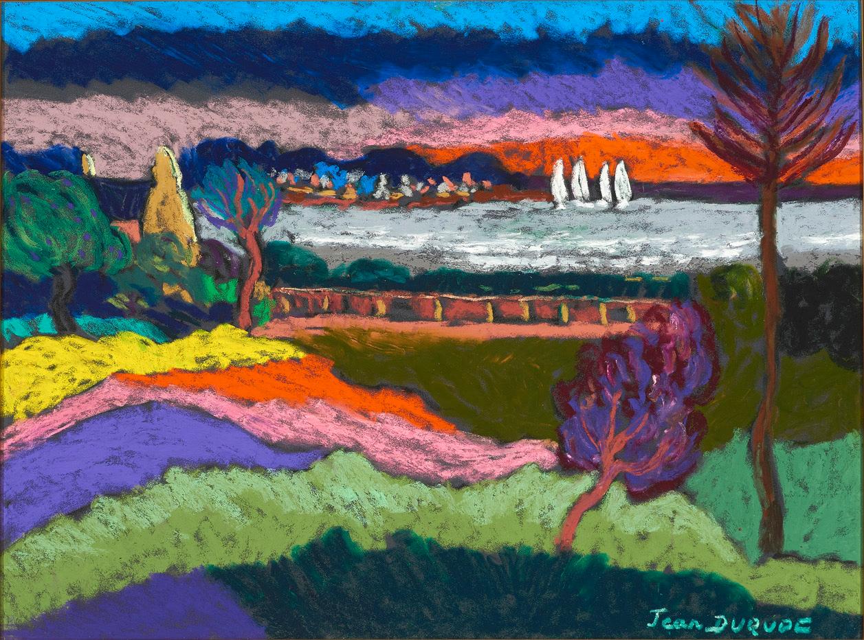 Jean Duquoc - "L'Ile aux Moines" - France, Brittany, Expressionist ...
