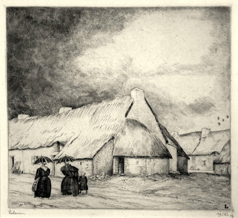 Jean-Emile Laboureur - Orage en Briere For Sale at 1stDibs