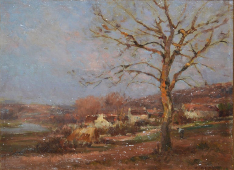 Jean Eugene Julien Masse - Antique French Impressionist Barbizon ...