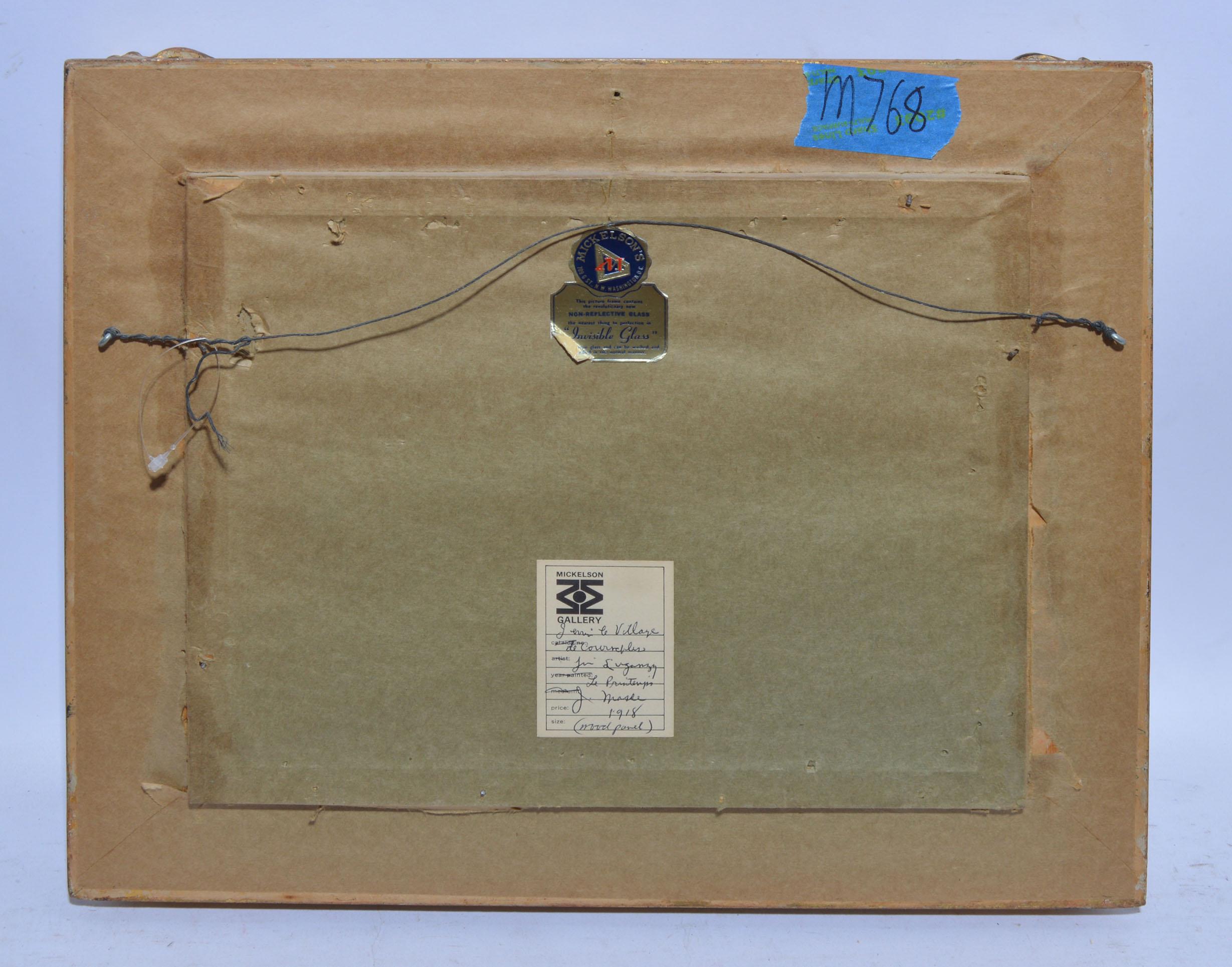 Jean Eugene Julien Masse - Antique French Impressionist Barbizon ...