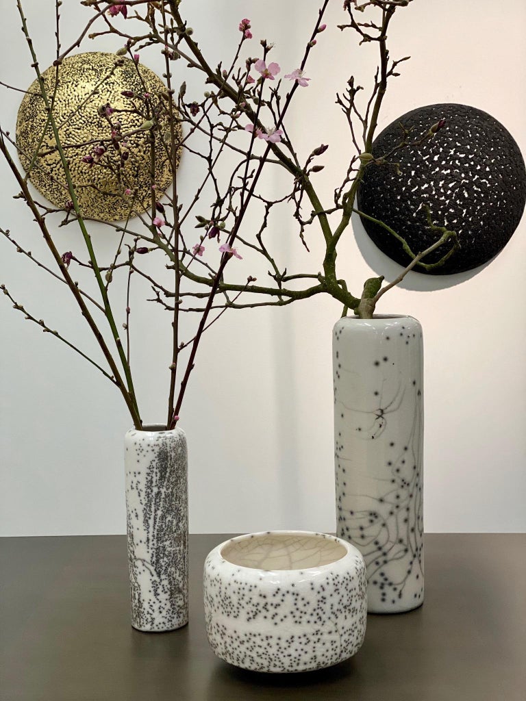 Jean François Reboul Cosmos I Raku Enameled Vase For Sale at 1stDibs