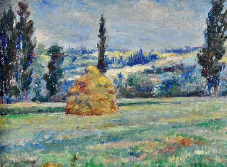 Jean Galland - The Haystack - French Impressionist South of France ...