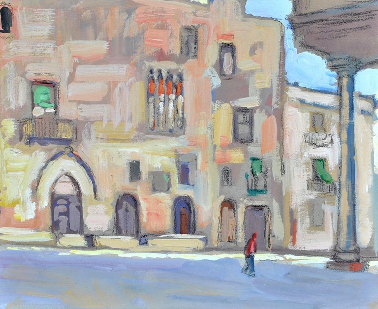 Jean Galland - Town in Provence - French Impressionist South of France ...