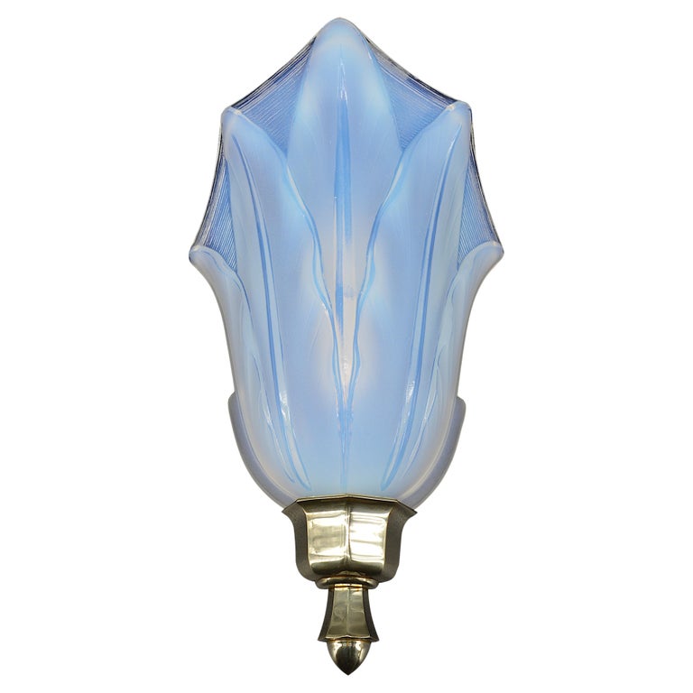 Jean Gauthier French Art Deco Wall Sconce, 1930s at 1stDibs