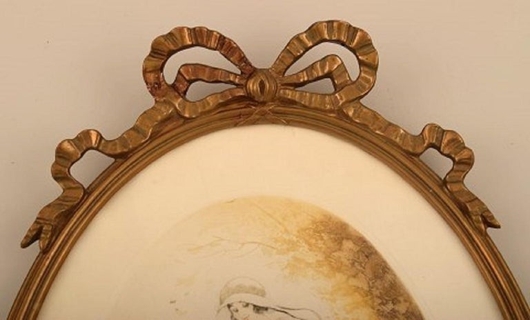 Jean Hardy 'b. 1880', France, Lithography on Paper, Young Woman, 1930's ...