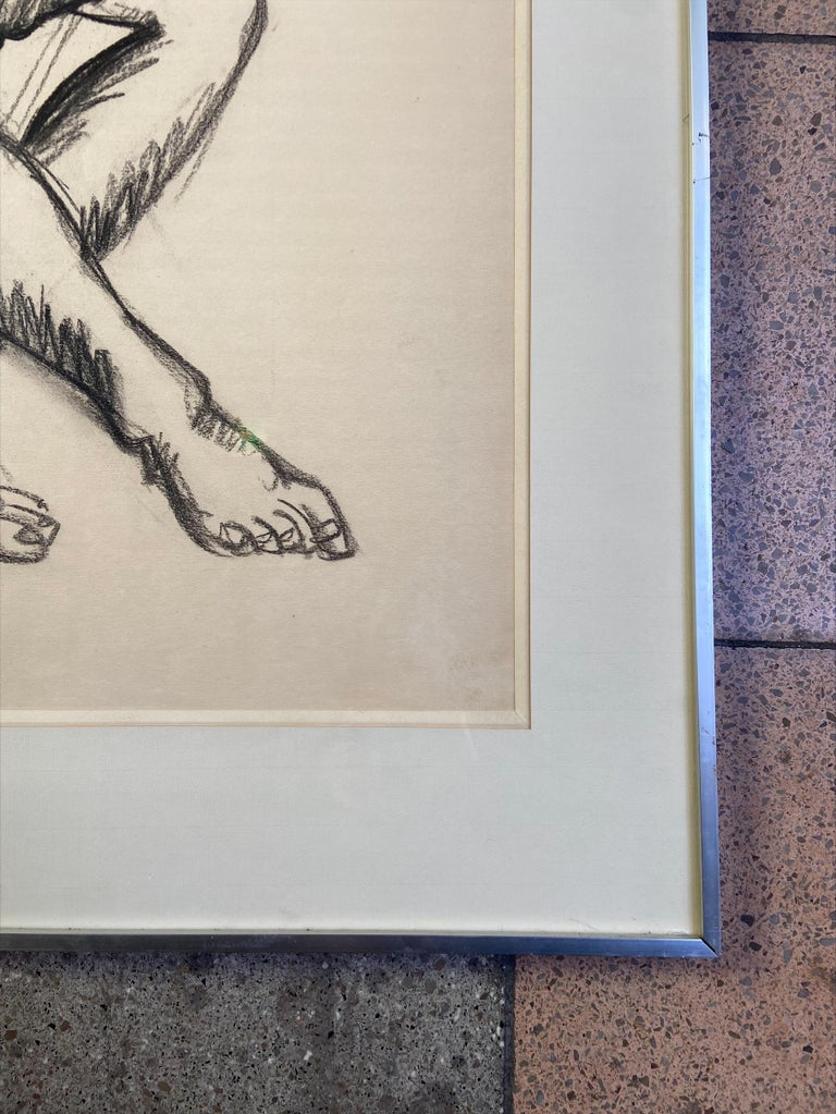 Jean Hélion - Jean Helion Nude in the chair For Sale at 1stDibs