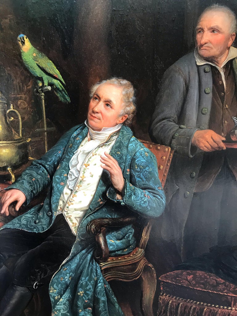 JEAN HENRI DE COENE - The Employment, Genre Scene For Sale at 1stDibs