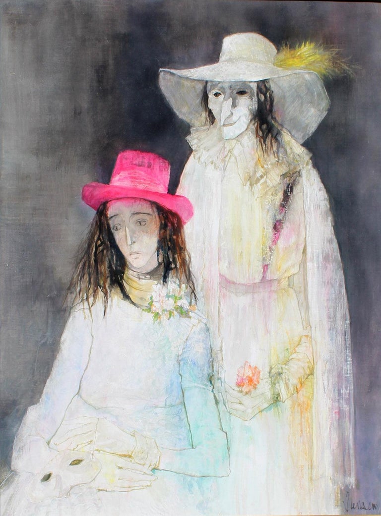 Jean Jansem - The Masquerade by Jean Jansem For Sale at 1stDibs