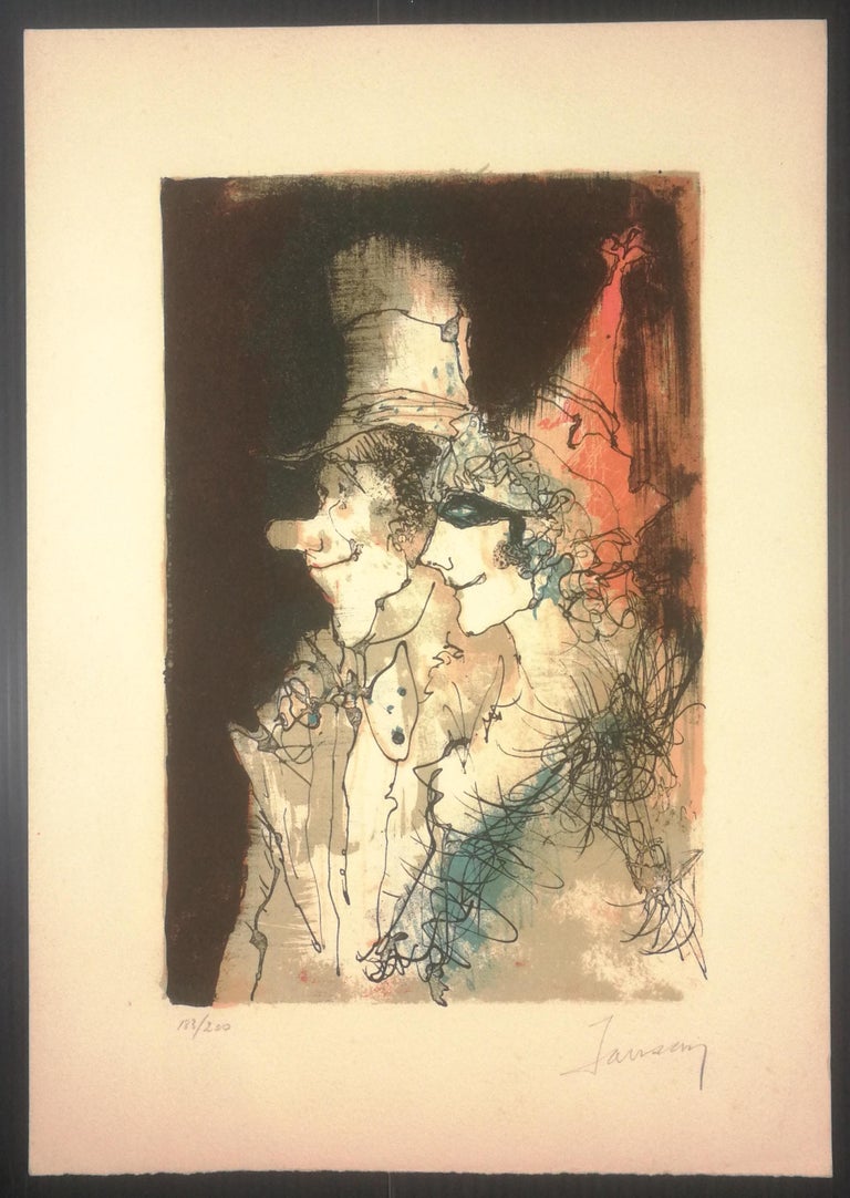 Jean Jansem - Composition - Original Etching and Aquatint by Jansem at ...