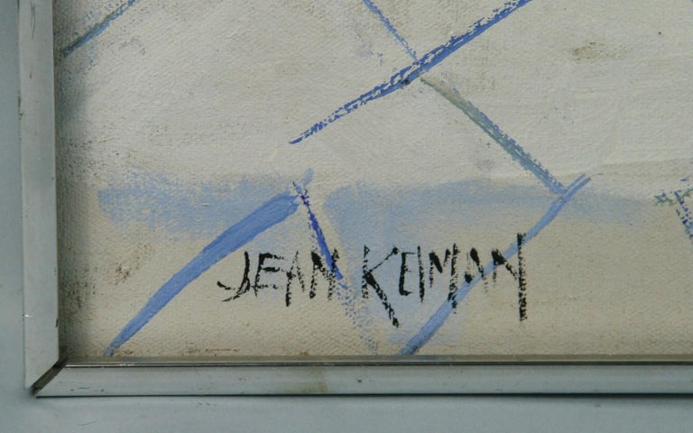 Jean Keiman - Impressionist Interior Table Setting Still life For Sale ...