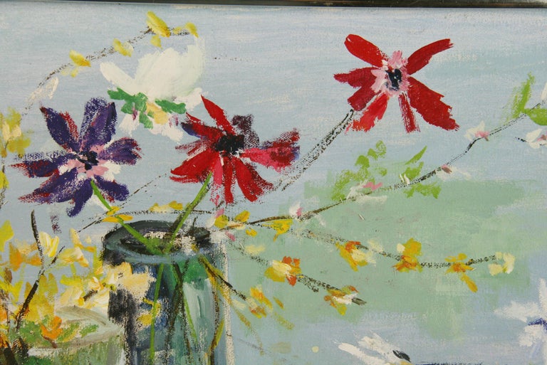 Jean Keiman - Impressionist Interior Table Setting Still life For Sale ...