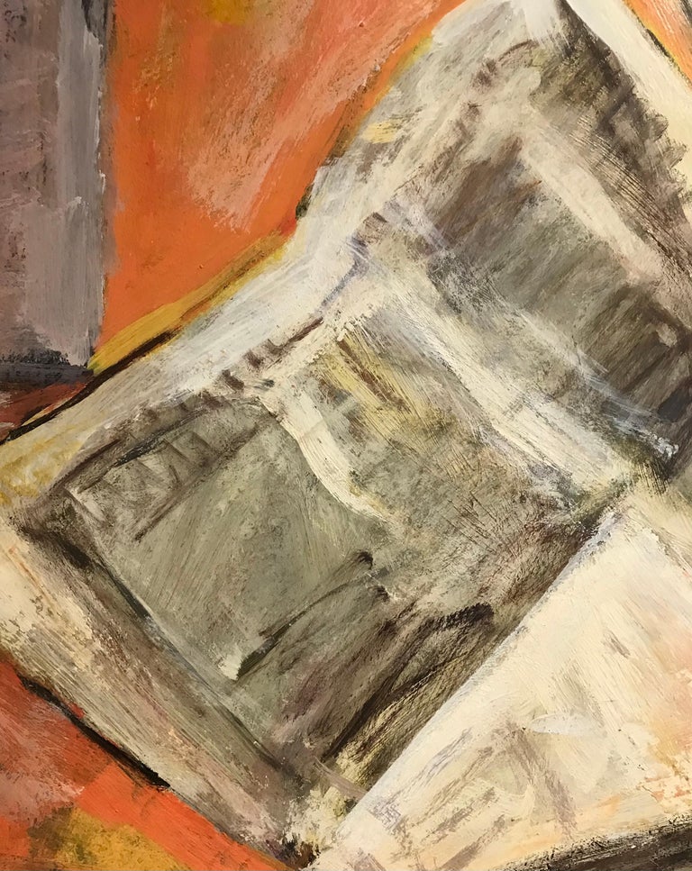 Jean Krille - Still life with newspaper For Sale at 1stDibs