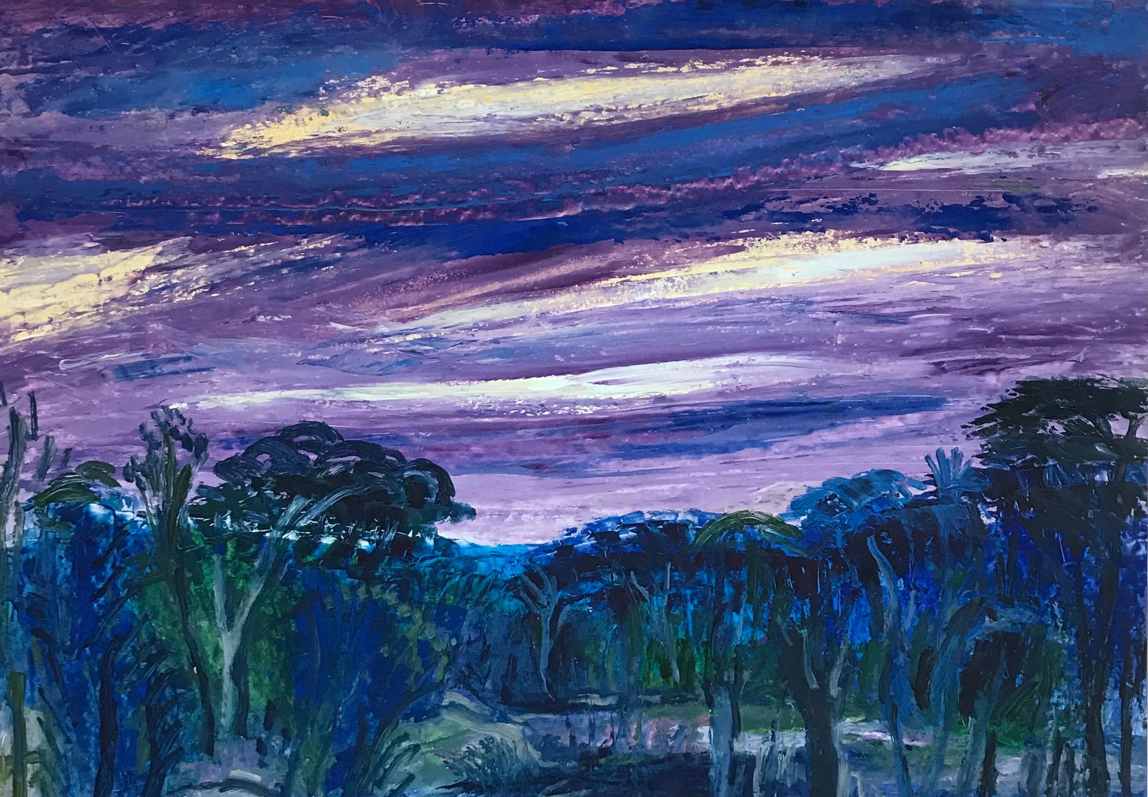 Henri Vincent Gilliard - Mountain's landscape For Sale at 1stDibs