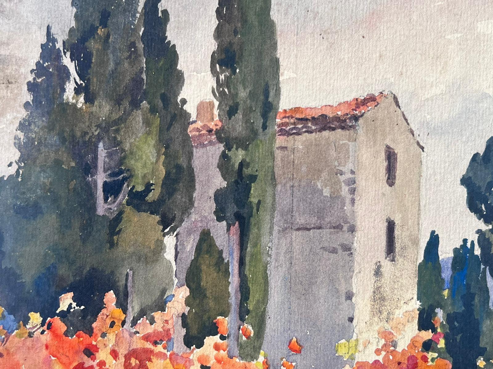 Jean Laforgue - Old Provence Mas Flowers Mid 20th Century French ...