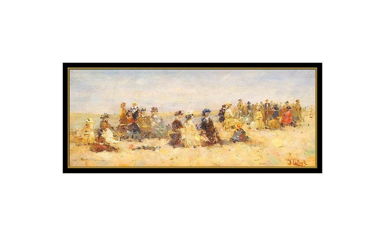 Jean Lefort - Jean Lefort Original Oil Painting On Canvas Female ...