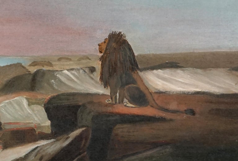 Early 20th Century Study of Jean Leon Gerome Ferris' Lion -- The Two ...