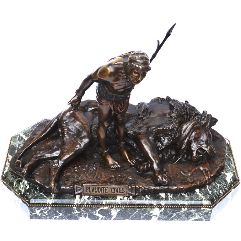 Jean Leon Gerome Plaudit Cives Bronze-Skulptur im Angebot bei 1stDibs