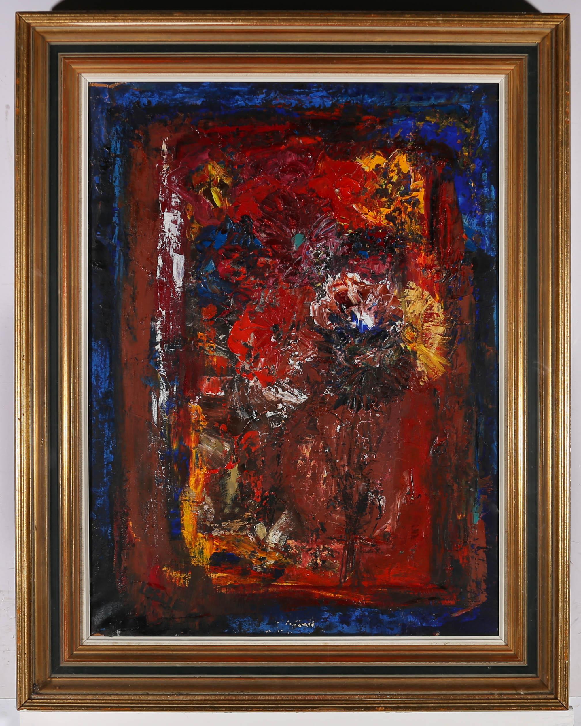 Jean Leslie - Jean Leslie (fl.1954-1978) - 20th Century Oil, Flowers By ...