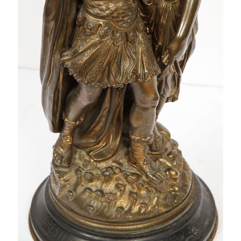 Jean Louis Grégoire - J. L. Gregoire, A French Bronze Figural Group ...