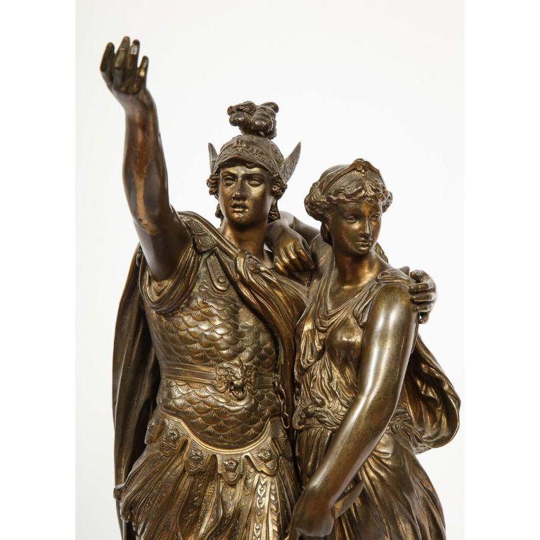 Jean Louis Grégoire - J. L. Gregoire, A French Bronze Figural Group ...