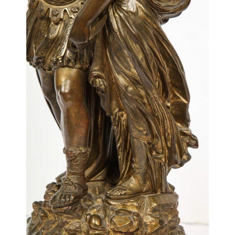 Jean Louis Grégoire - J. L. Gregoire, A French Bronze Figural Group ...