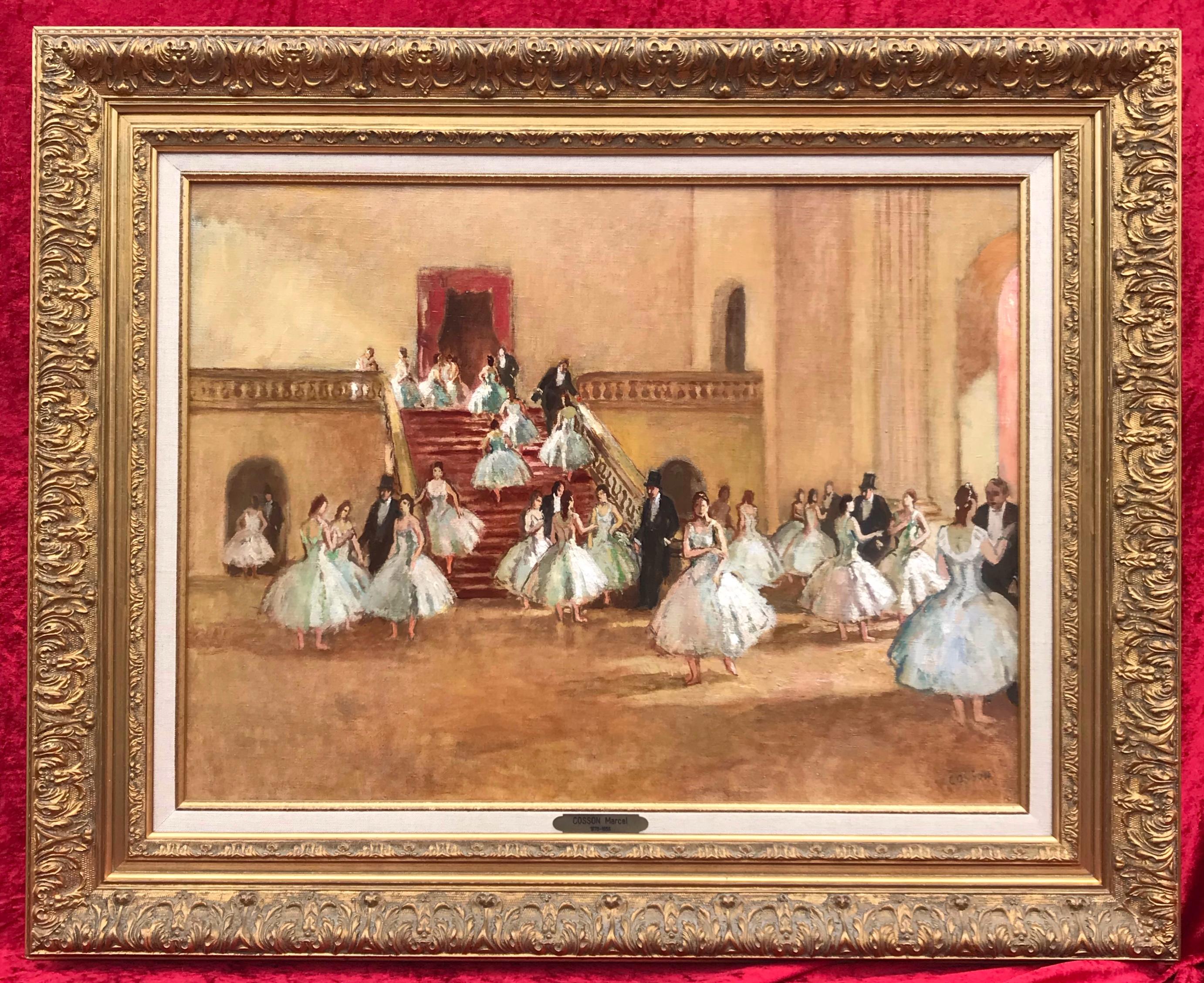 Unknown - Portrait of a Lady, French Impressionist 1930’s Oil Painting ...