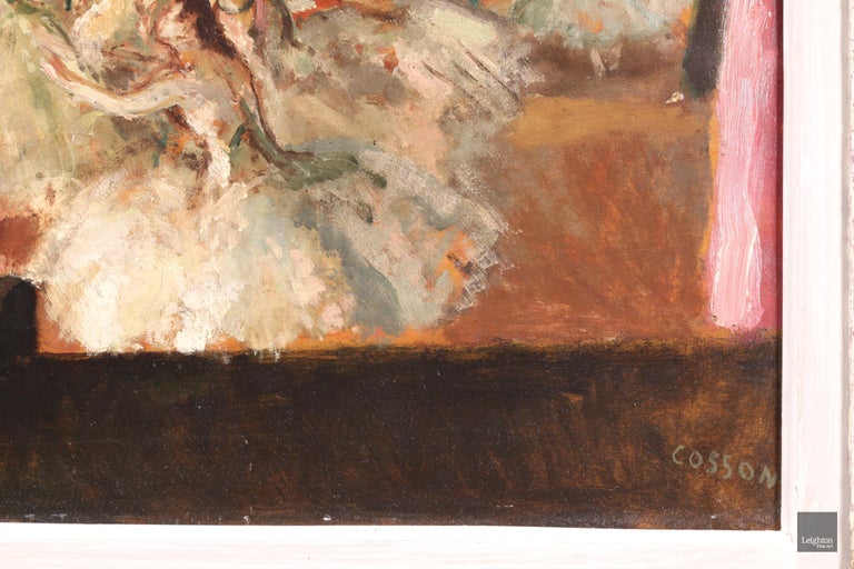 Jean-Louis-Marcel Cosson - Dancers on a Stage - Post Impressionist Oil ...