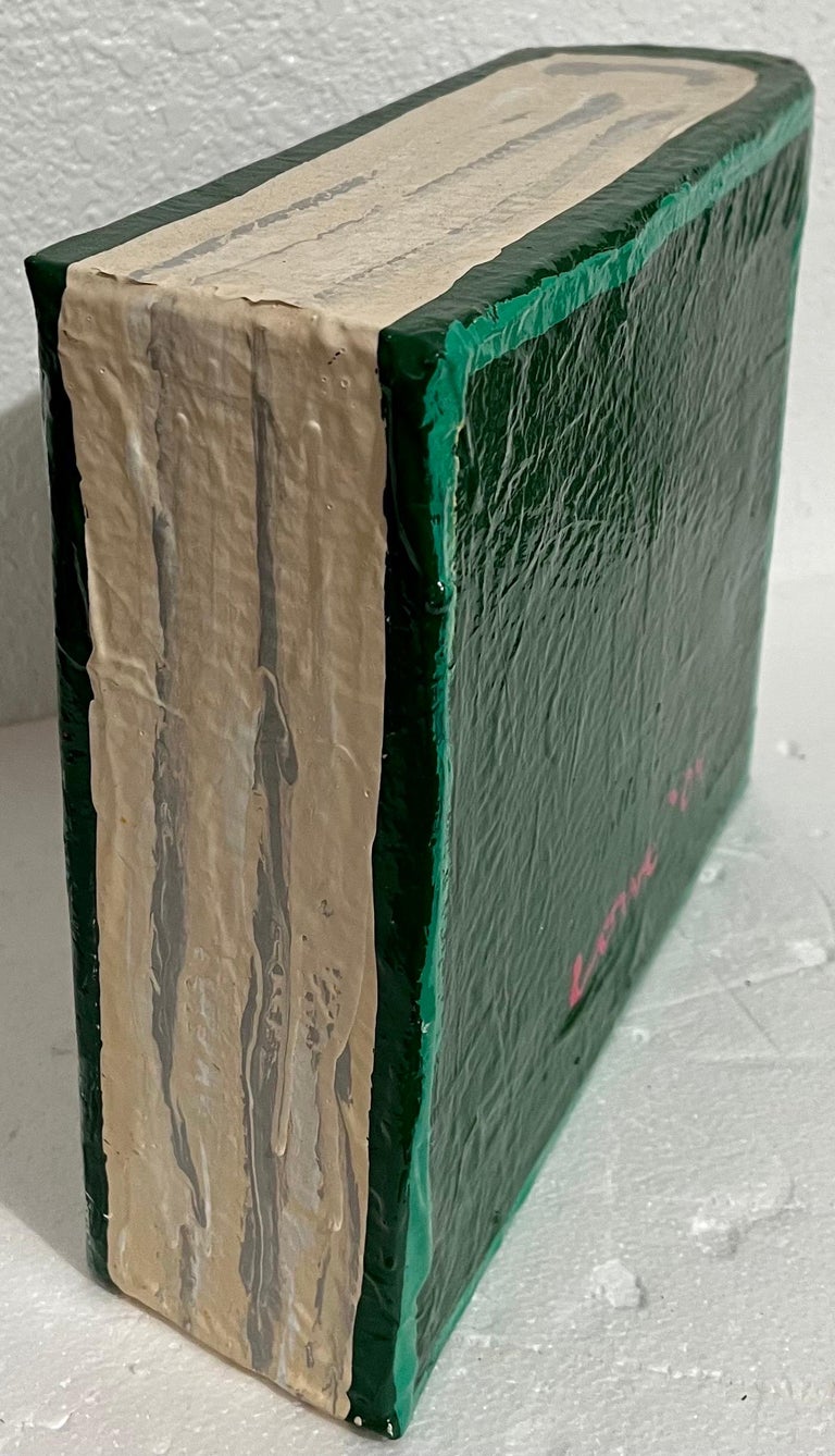 Jean Lowe - Book Sculpture Paper Mache Enamel Painting Jean Lowe Please ...