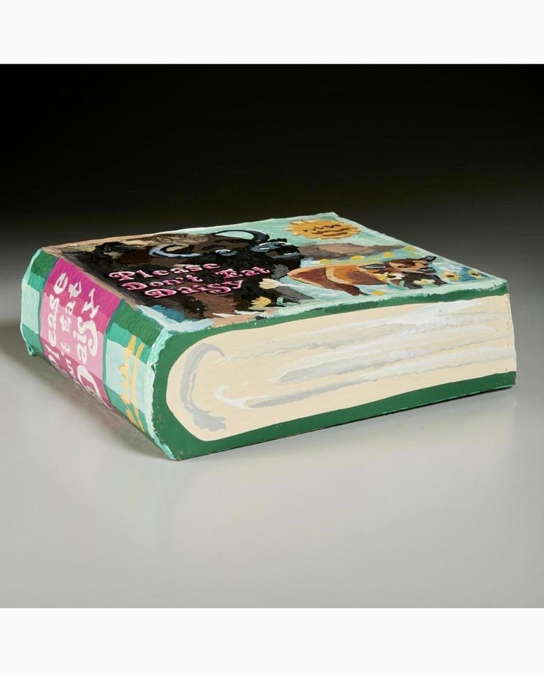 Jean Lowe - Book Sculpture Paper Mache Enamel Painting Jean Lowe Please ...