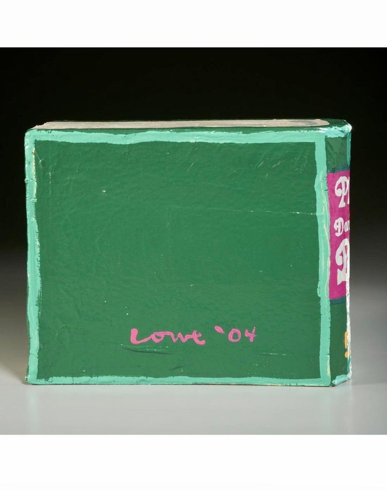 Jean Lowe - Book Sculpture Paper Mache Enamel Painting Jean Lowe Please ...