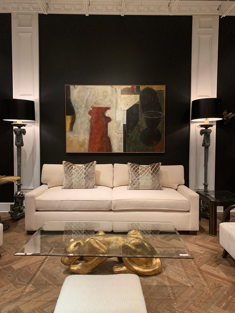 Jean Luc Sofa Shown in Alpaca at 1stDibs