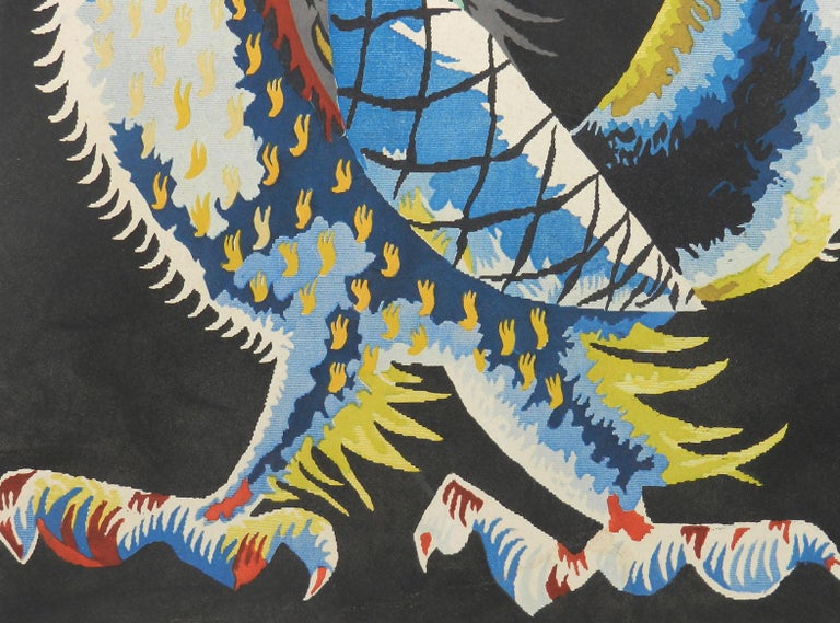 Jean Lurçat - Jean Lurcat Lithograph Coq Guerrier Hand Signed c1950 ...