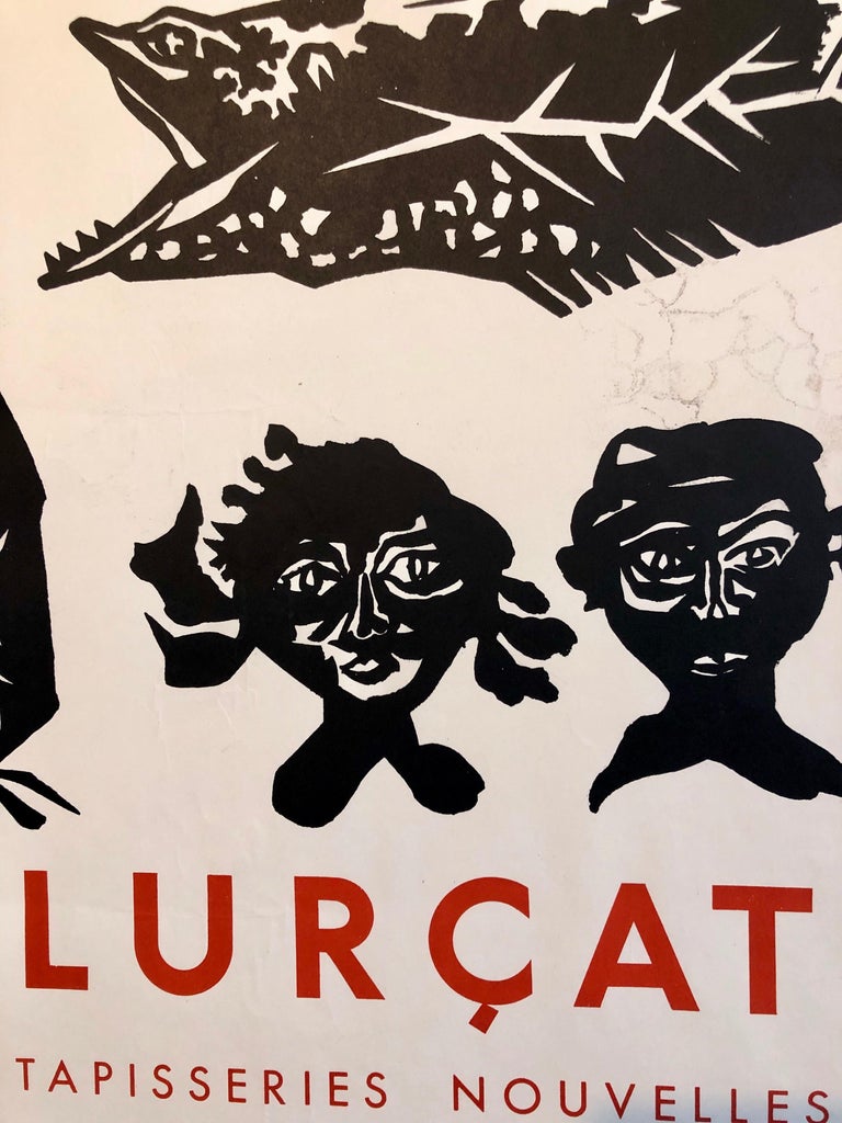 Jean Lurçat - Vintage 1956 French Modernist Mourlot Lithograph ...