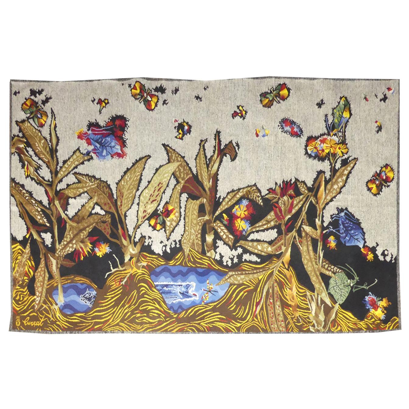 Framed Tapestry by Jean Lurcat at 1stdibs