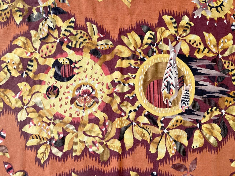 Jean Lurçat Tapestry, circa 1950, France For Sale at 1stDibs
