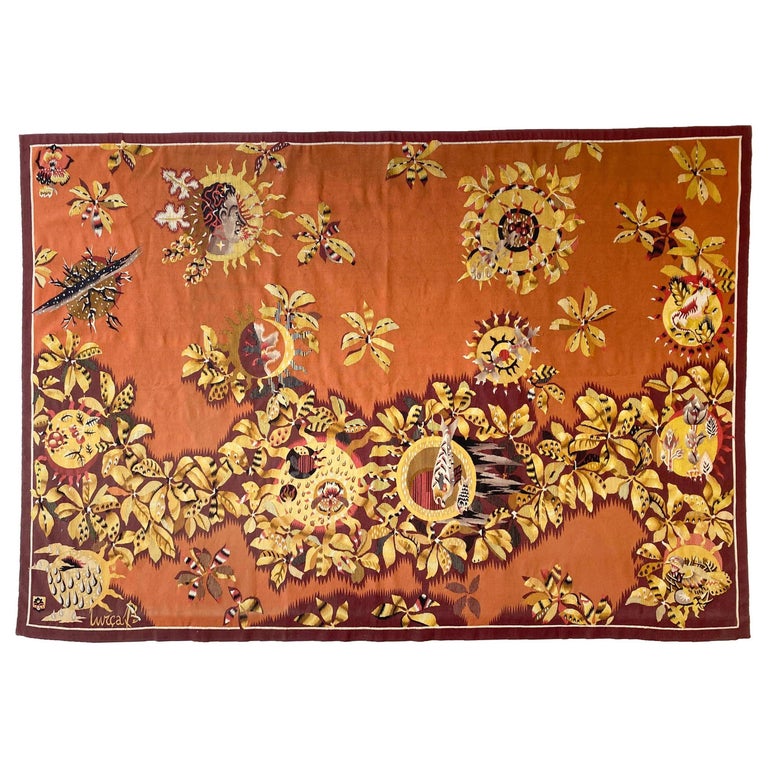 Jean Lurçat Tapestry, circa 1950, France For Sale at 1stDibs