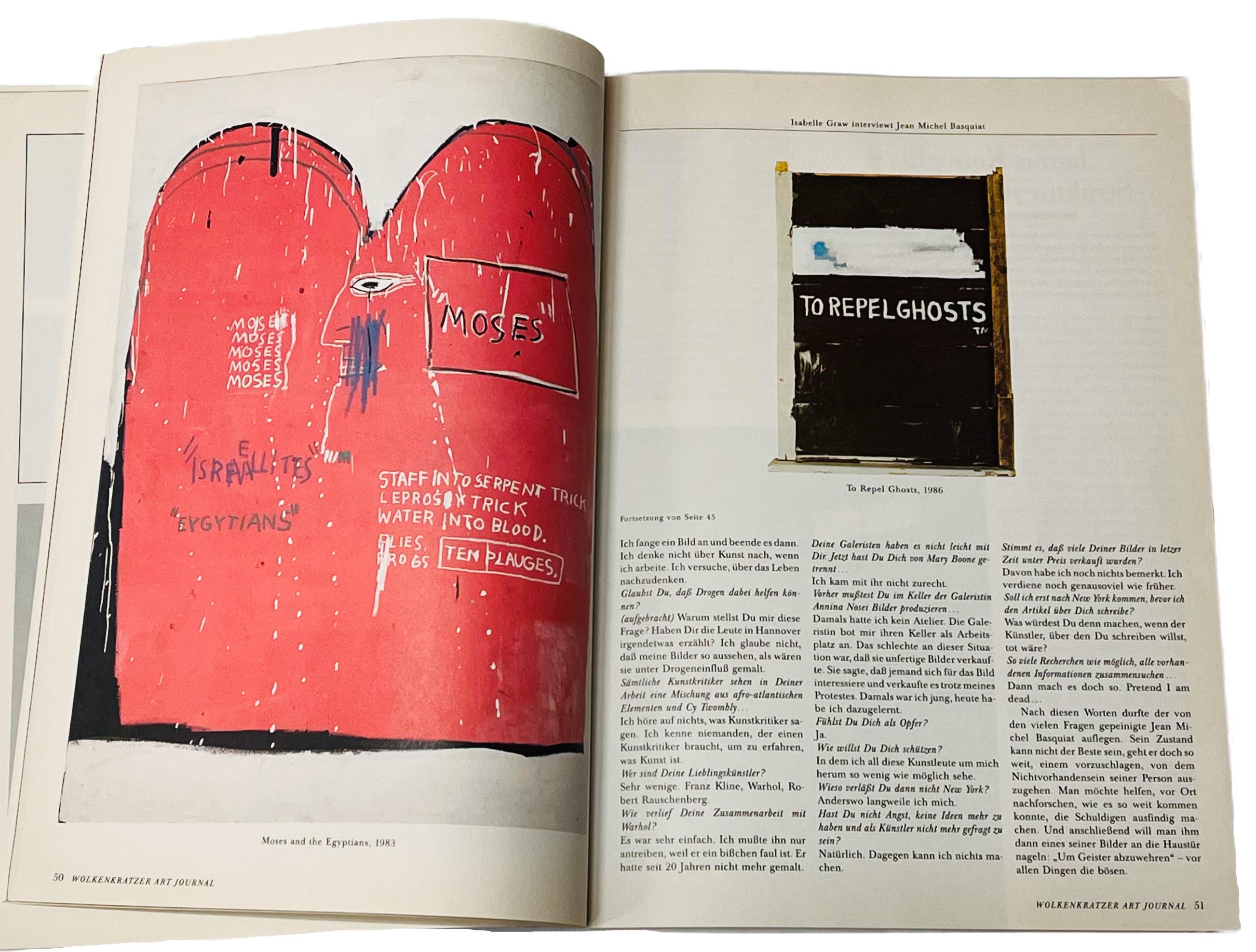Jean-Michel Basquiat - Signed Basquiat magazine 1987 (Basquiat Stephen ...