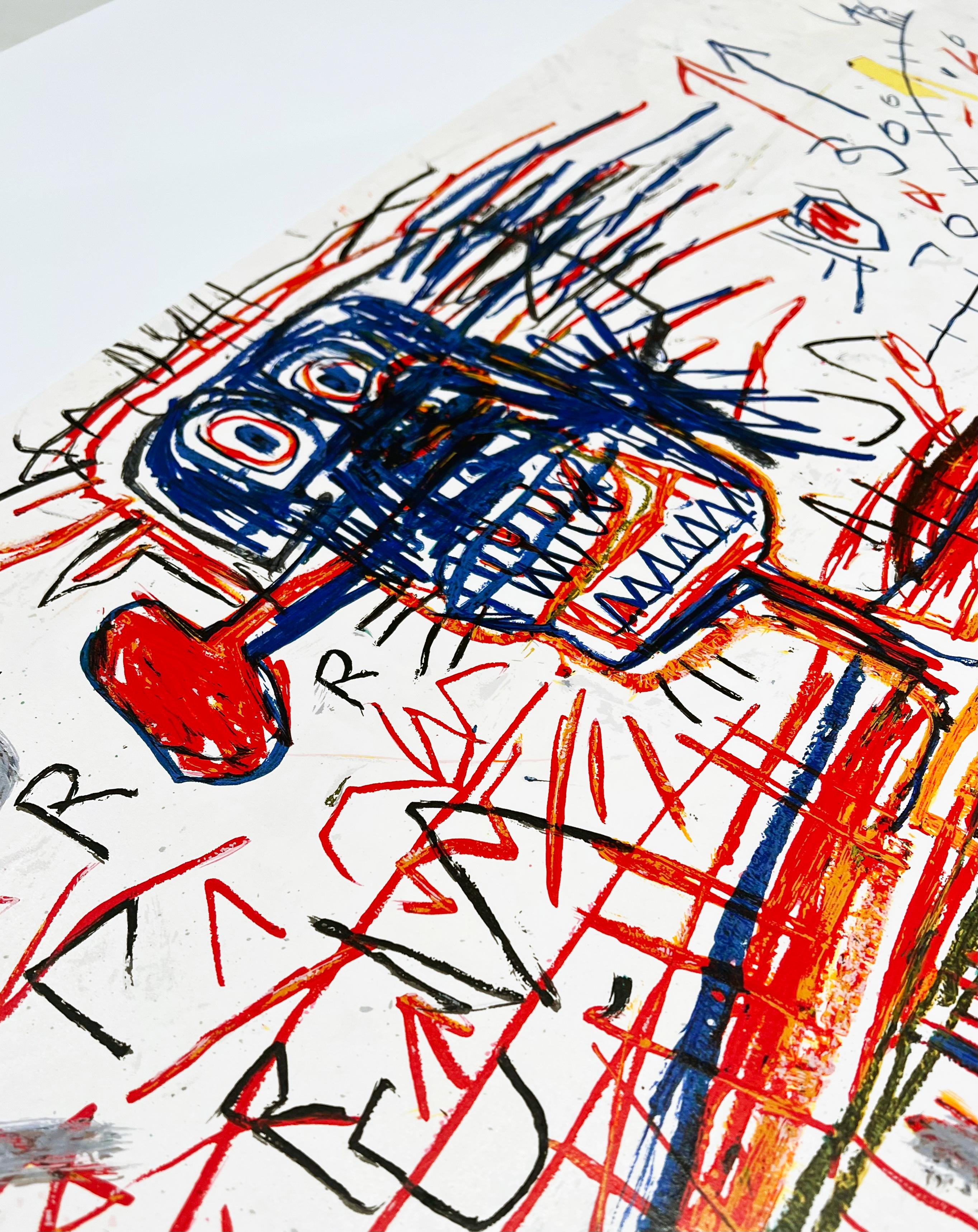 Jean-Michel Basquiat (after) Untitled, from The Figure Portfolio For ...
