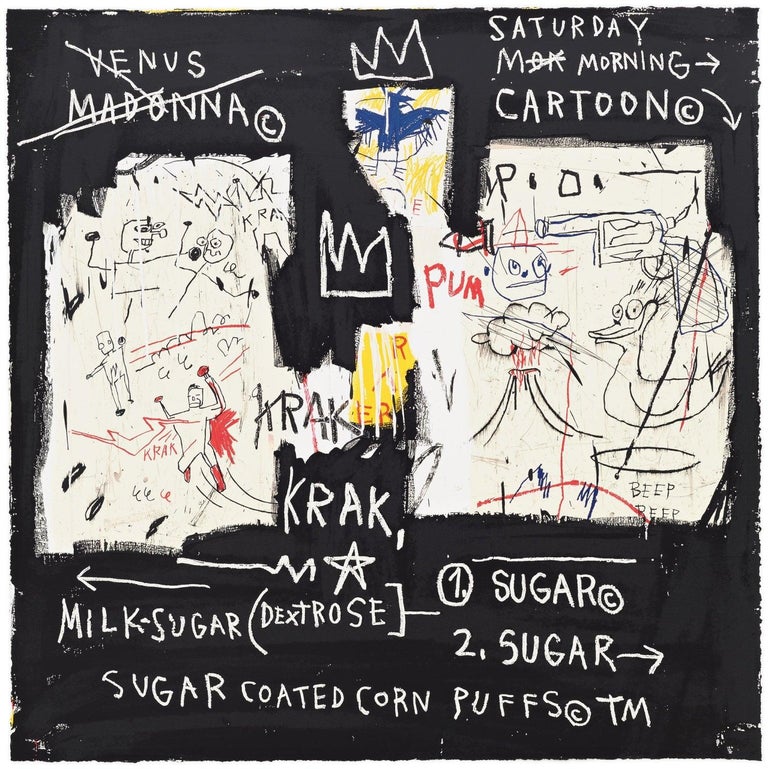 Jean-Michel Basquiat - Jean-Michel Basquiat Superhero Portfolio (Set of ...
