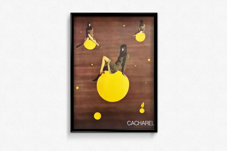 Jean-Michel Folon - 1968 original poster in for Cacharel by Folon ...
