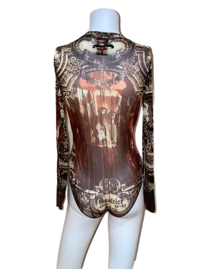 JEAN PAUL GAULTIER bodysuit 98/99 For Sale at 1stDibs