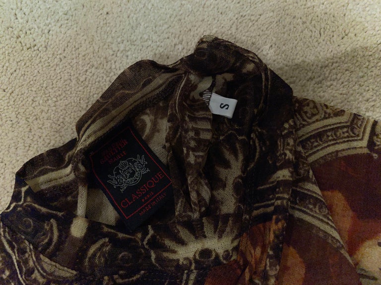 JEAN PAUL GAULTIER bodysuit 98/99 For Sale at 1stDibs