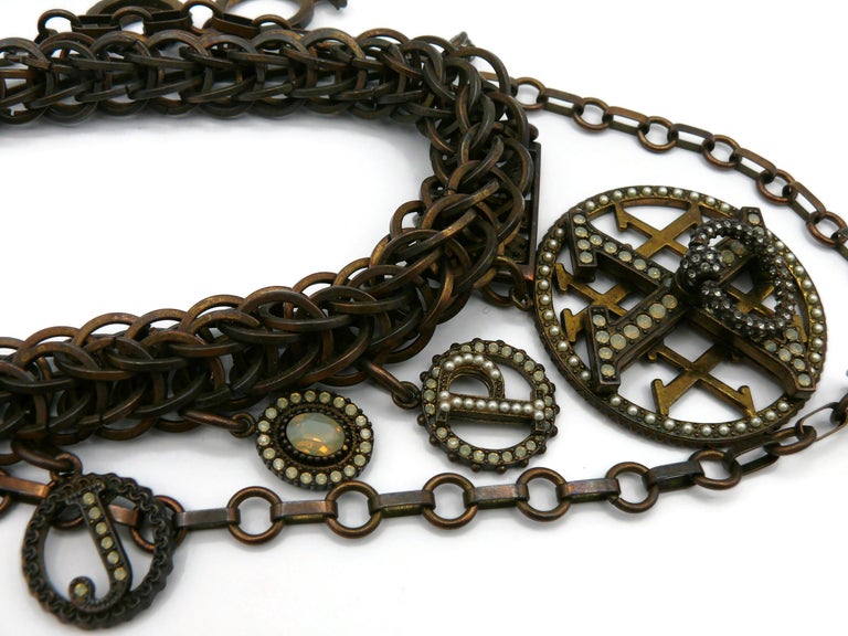 JEAN PAUL GAULTIER Charm Necklace For Sale at 1stDibs