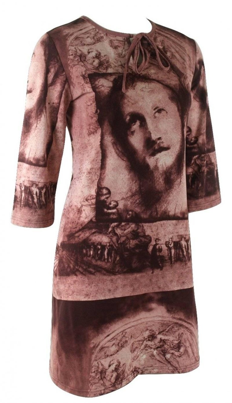 Jean Paul Gaultier Classique Label Collection 'Jesus' Dress For Sale at ...