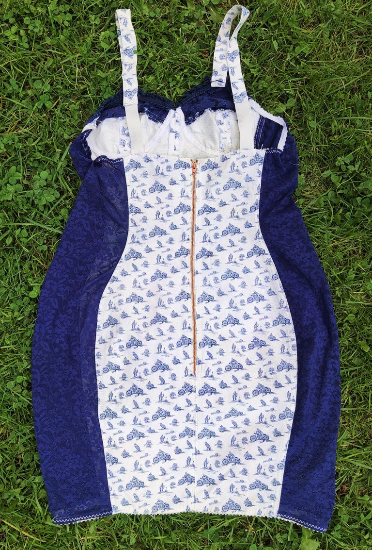 Jean Paul Gaultier Corset Lace Vintage Motorcycle Motor Pin Up Vintage ...