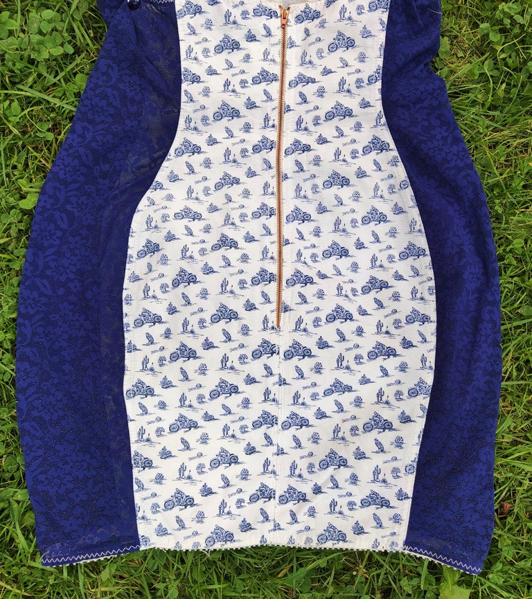 Jean Paul Gaultier Corset Lace Vintage Motorcycle Motor Pin Up Vintage ...